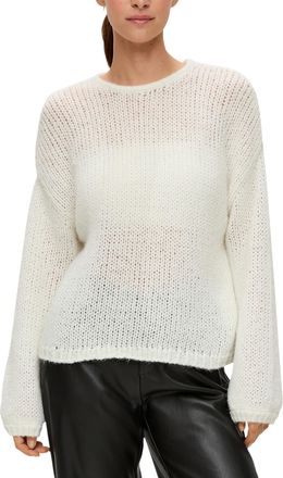 s.Oliver Pullover mit &uuml;berschnittenen Schultern