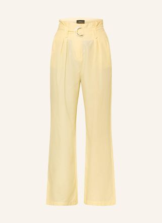 s.Oliver Black Label S.Oliver Black Label Paperbag-Hose gelb