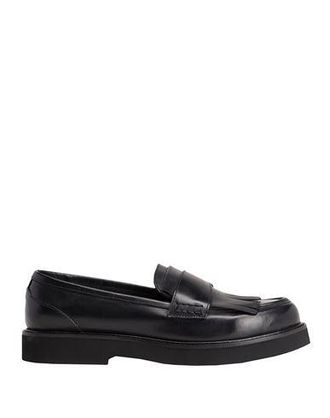 8 by YOOX LEATHER FRINGE-DETAIL LOAFER