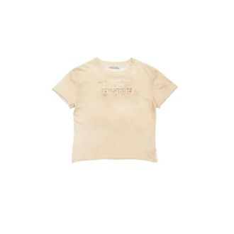 Acne Studios T-Shirt Imprim&eacute; Luxe - - Tops - Damen - Beige - S