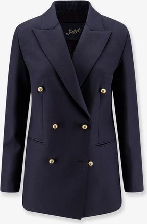 Seafarer Berry virgin wool blazer - SEAFARER - gender_Woman
