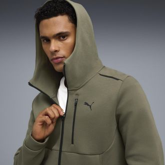 Puma TECH Kapuzenjacke Herren, Kleidung, Gr&uuml;n, XXL
