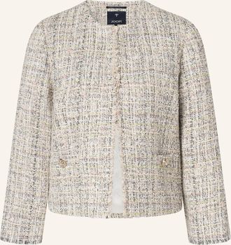 Joop Boucl&eacute;-Jacke Jemina Mit Glitzergarn Und Schmucksteinen rosa