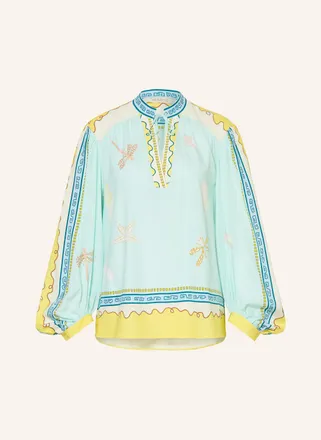 Herzen&rsquo;s Angelegenheit Herzens Blusenshirt Aus Seide gelb