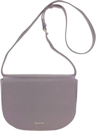 Balenciaga Sac bandouli&egrave;re vintage Pre-owned - Femme - Pre-owned - Gris - Taille: ONE Size