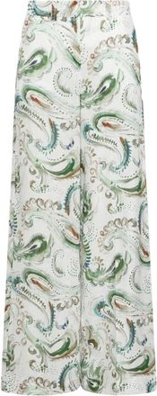 Marella Femme, Pantalons, Multicolore, Taille: 38 FR Pantalon Palazzo