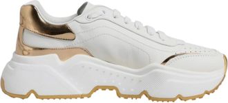 Dolce & Gabbana Femme, Chaussures, Blanc, Taille: 36 1/2 EU Daymaster Baskets Basses