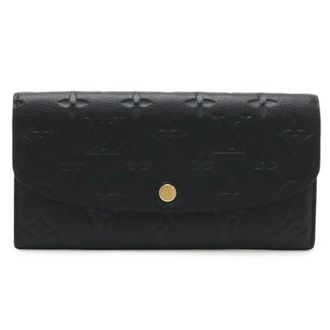 Louis Vuitton Pre-owned Monogram Empreinte Long wallet (bi-fold) - - Pre-owned - Damen - Schwarzk - ONE SIZE