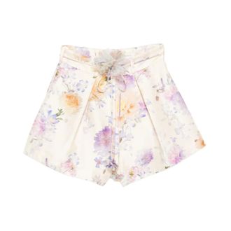 Zimmermann Femme, Shorts, Multicolore, Taille: 36 FR Luna Tuck Short