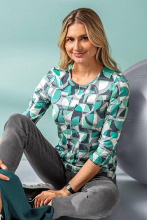 Barbara Lebek Print-Shirt