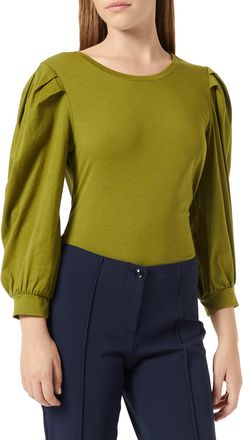 Sisley Sisley Damen 3I1XL102C T-Shirt, Green 20T, L