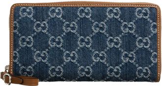 Gucci Portemonnaie - WALLET New Denim - Gr. unisize - in Blau - f&uuml;r Damen