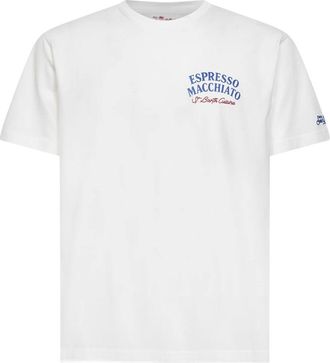 MC2 Saint Barth Homme, Tops, Blanc, Taille: 2XL Portland T-Shirt