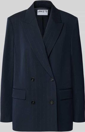 Jake*s Casual Regular Fit Longline Blazer mit Schulterpolstern