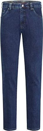 Meyer Meyer Dublin Chino en denim super extensible - Bleu pierre, denim, 32 W/34 L