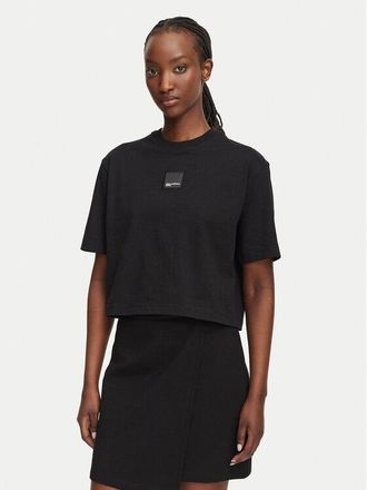Karl Lagerfeld T-Shirt B3W17022 Schwarz Boxy Fit