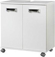 Schildmeyer Cadiz 119734 Waschbeckenunterschrank, 60 x 63,5 x 32,5 cm, wei&szlig;