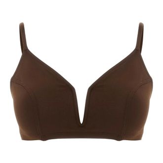 Eres Eres, Femme, Maillots de bain, Brun, Taille: 34 FR Haut Triangle &Eacute;lanc&eacute;e