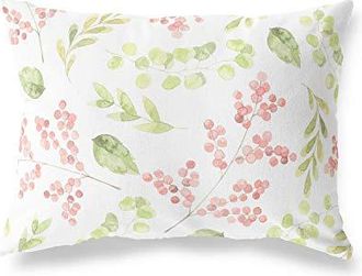 Bonamaison Le Jardin du Lin Kissen Zierkissenbezug Zufälliges Muster Kissenbezug, Weich Bequem, Für Zuhause Autos Büro Sofa Wohnzimmer Couch Schlafzimmer Dekor, 