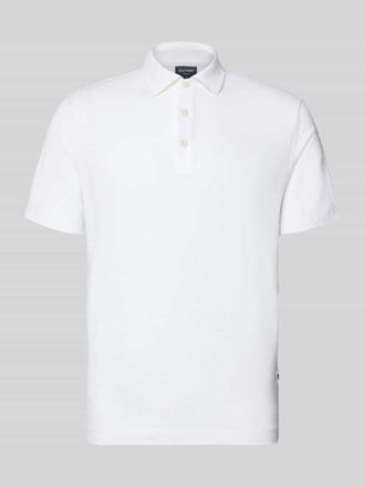 Olymp Level 5 Regular Fit Poloshirt aus Leinen-Elasthan-Mix