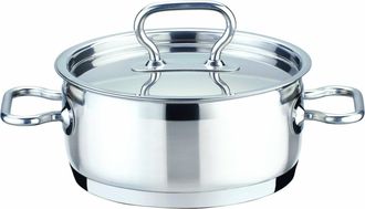 Tescoma Home Profi Kochtopf mit Deckel, 22 cm/ 4 L