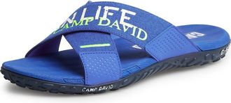 Camp David Beach Slipper mit Label Prints