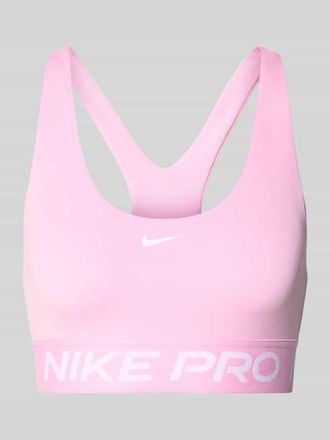 Nike Sport-BH mit Label-Bund