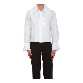 Marella Damen, Blusen & Hemden, Wei&szlig;, LGr&ouml;&szlig;e