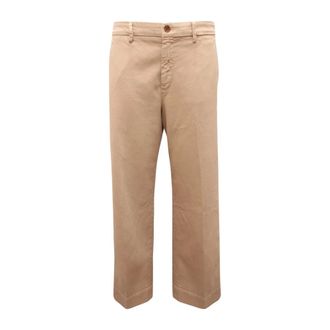 Mason's Femme, Pantalons, Beige, Taille: 42 FR Pantalon Large New York Studio
