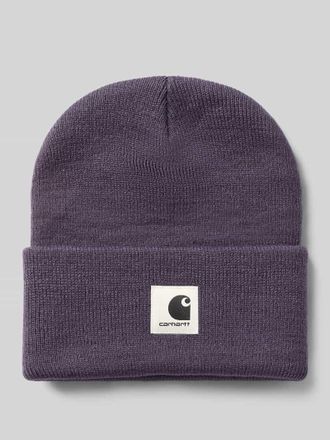 Carhartt Work in Progress Beanie mit Label-Patch Modell ASHLEY
