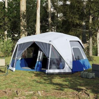 vidaXL Vidaxl - Tente familiale avec led 10 personnes &agrave; d&eacute;gagement rapide