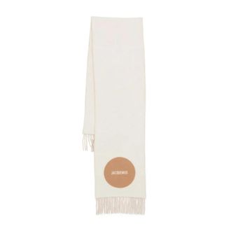 Jacquemus Rond Carr&eacute; Schal - - Accessories - Damen - Beige - ONE SIZE