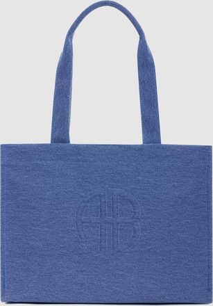 Anine Bing Tote Bag Lara Washed Blue