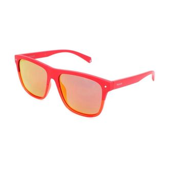 Polaroid Homme, Accessoires, Orange, Taille: ONE Size 6041S Square Lunettes de soleil