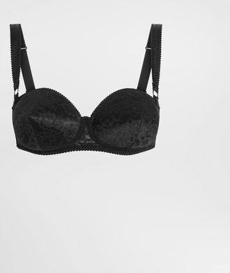 Dolce & Gabbana Balconette-bh Aus Spitze Mit Kegelf&ouml;rmigen K&ouml;rbchen - Frau Unterw&auml;sche Schwarz 2b