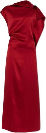 Sportmax Robe en soie Giara - Femme - Robes - Rouge - Taille: 38 FR