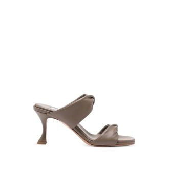 Aquazzura Femme, Chaussures, Gris, Taille: 41 EU Twist Sandal 75