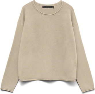 Vero Moda Vmsaba Roll Ls O-Neck Pullover Ga Noos