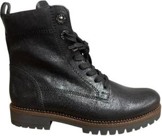Gabor Femme, Chaussures, Noir, Taille: 39 1/2 EU Bottes &agrave; lacets