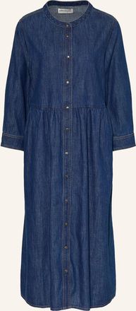 Lollys Laundry Lollys Laundry Kleid Aliyall In Jeansoptik Mit 3/4-Arm blau