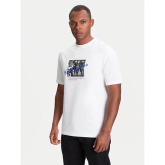 Karl Lagerfeld T-Shirt 755143 553225 Weiß Regular Fit