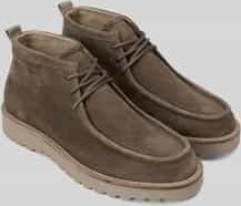 Marc O'Polo Boots aus Rindsvelours mit Profilsohle