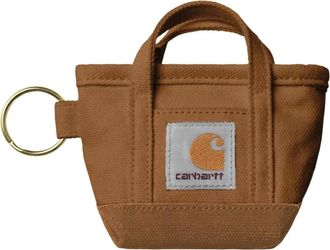 Carhartt Work in Progress Femme, Sacs, Brun, Taille: ONE Size Mini Porte-Cl&eacute;s Sac Fourre-Tout