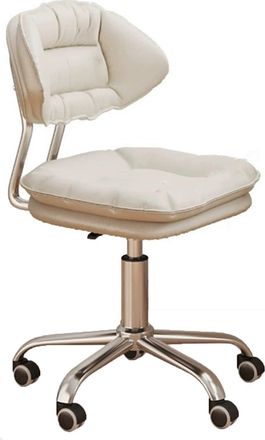 Generic B&uuml;rostuhl, Armloser Computerstuhl Mit Drehbarem Rad, 7 cm H&ouml;henverstellbar, Geeignet for B&uuml;ros Und Arbeitszimmer(Color1)