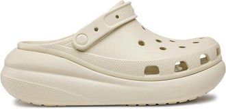 Crocs Pantoletten Classic Crush Clog 207521 Beige