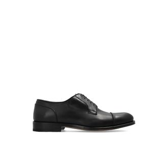 Ferragamo Scott Lederschuhe - - Shoes - Herren - Schwarzk - 40 1/2 EU