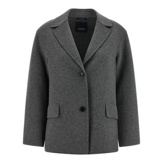 Max Mara Damen, M&auml;ntel, Grau, XSGr&ouml;&szlig;e