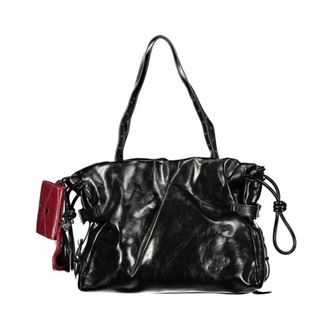 Desigual Oversized Hobo Bag mit M&uuml;nzetui - - Bags - Damen - Schwarzk - ONE SIZE