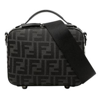 Fendi Pre-owned Canvas Umh&auml;ngetasche - - Pre-owned - Damen - Schwarzk - ONE SIZE