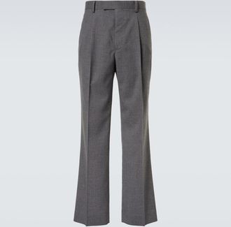 Auralee Weite Hose aus Kaschmirpopeline